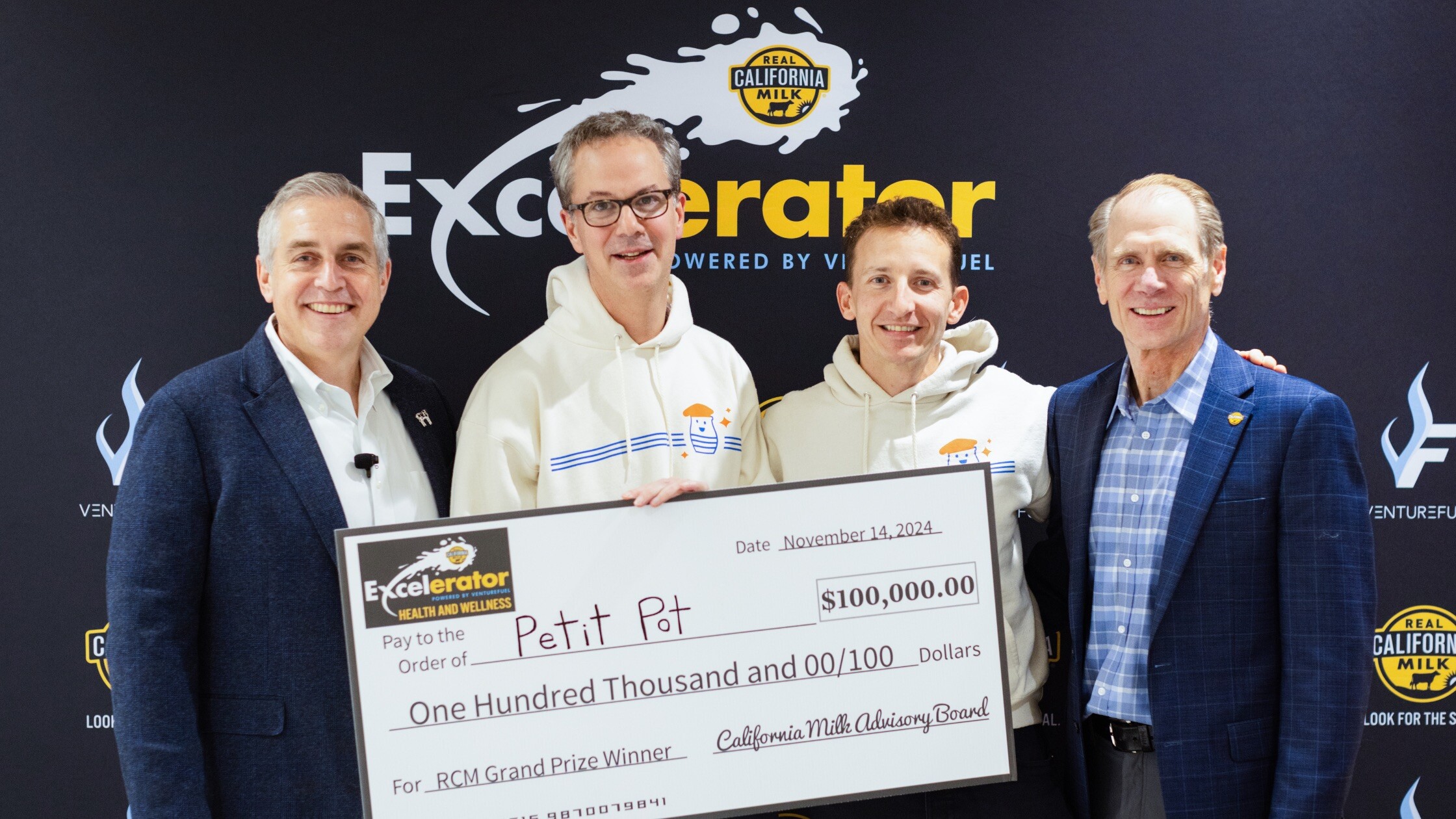 Petit Pot Takes $100,000 Grand Prize at 2024 Real California Milk Excelerator